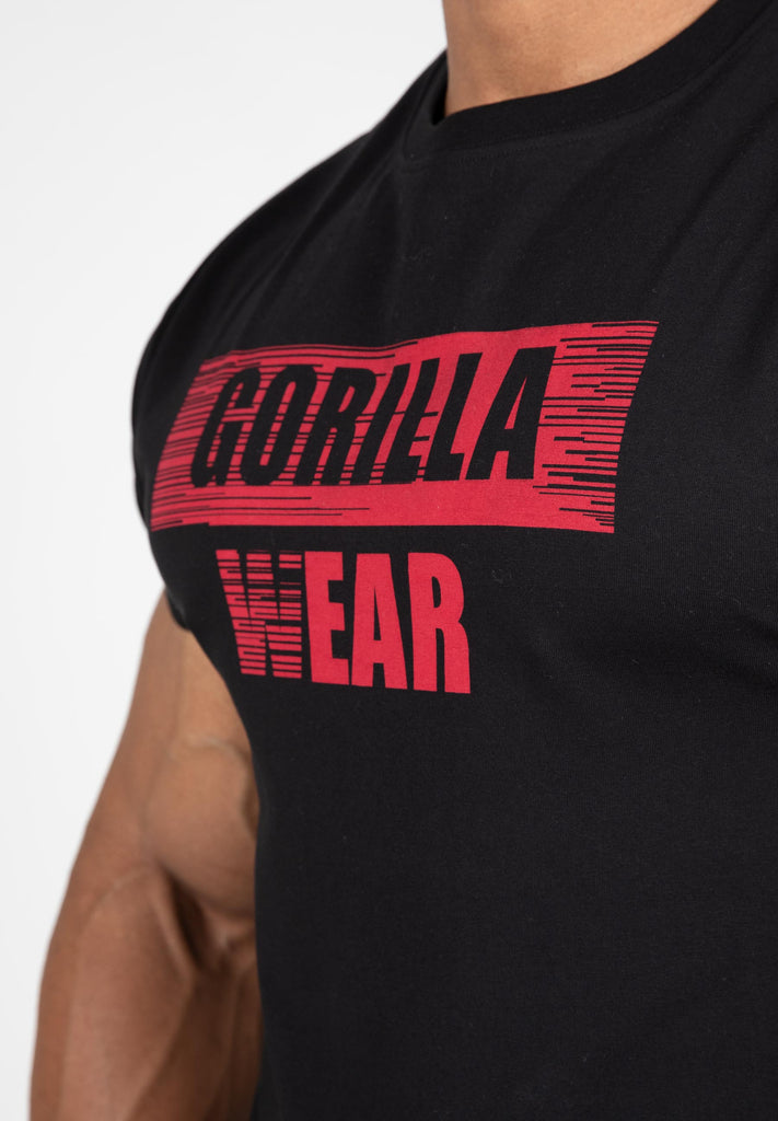 Murray T-shirt - Black | GorillaWearUsa