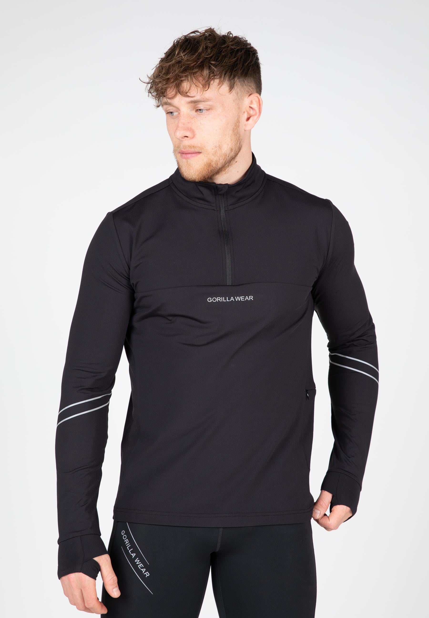 Noxen Long Sleeve - Black | GorillaWearUsa
