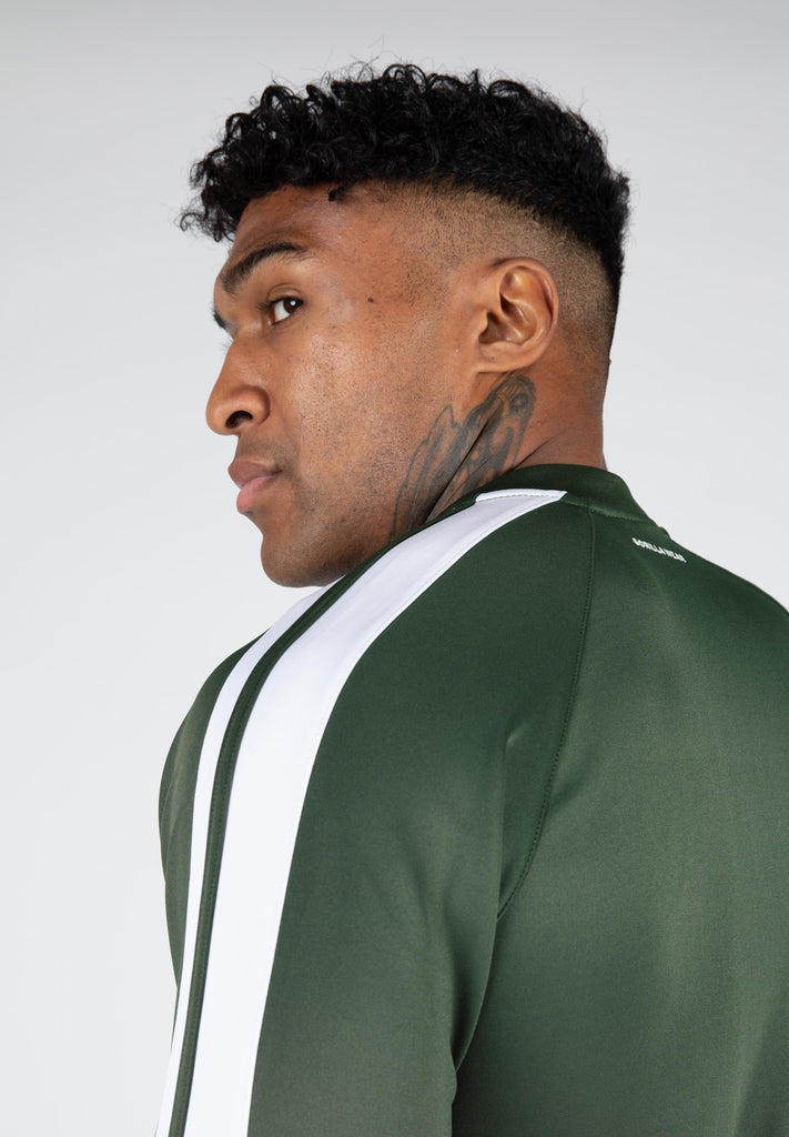 Riverside Track Jacket - Green | GorillaWearUsa