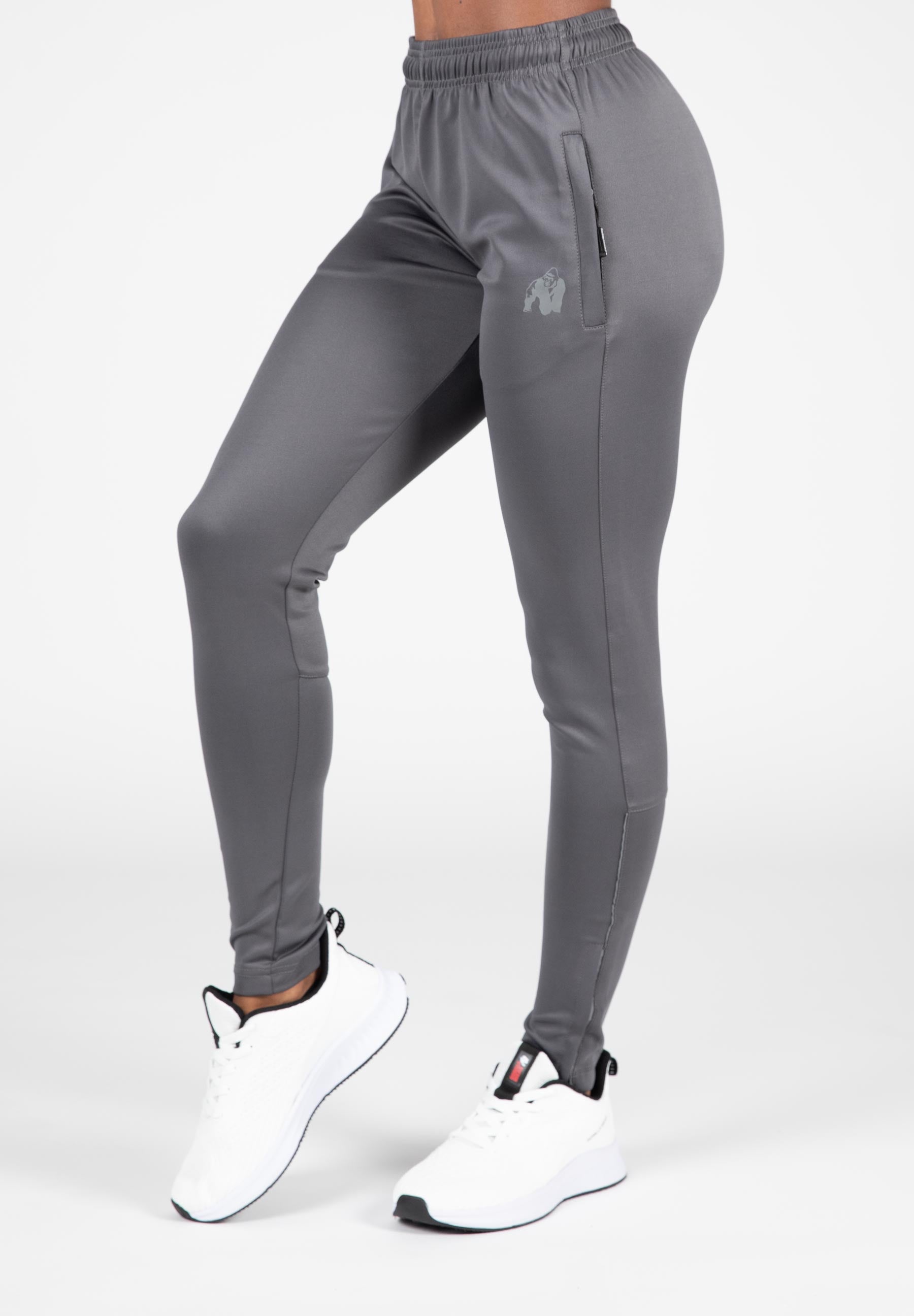 Halsey Track Pants - Gray | GorillaWearUsa